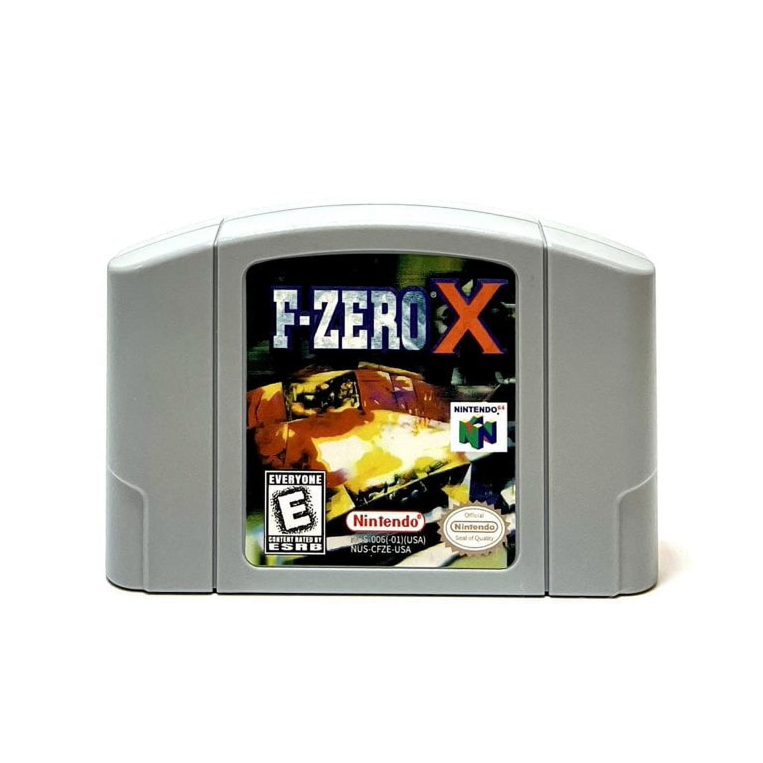 N64 Game F-Zero X Games Cartridge Card for 64 N64 Console US Version ...
