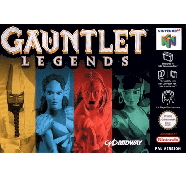 N64 Game Gauntlet Legends Games Cartridge Card for 64 N64 Console US ...