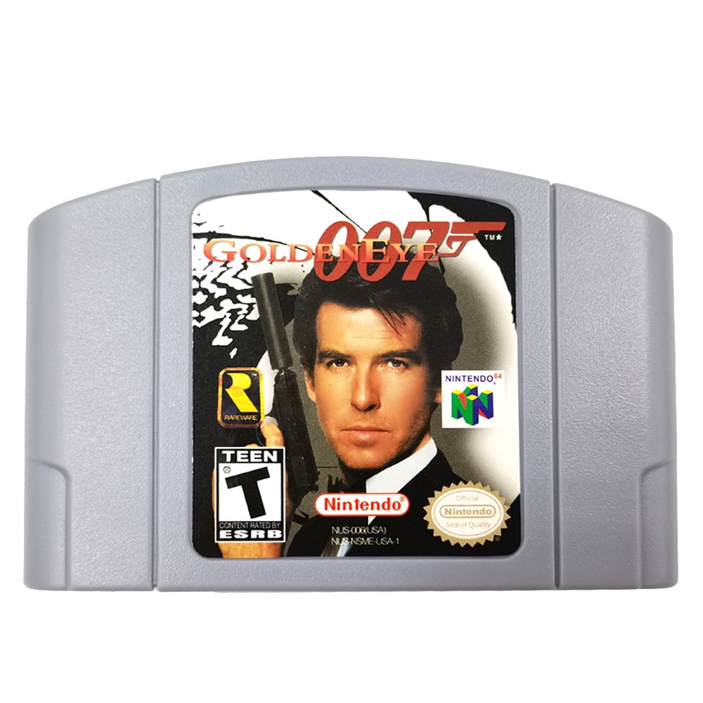 N64 Game GoldenEye 007 Games Cartridge Card for 64 N64 Console (US ...