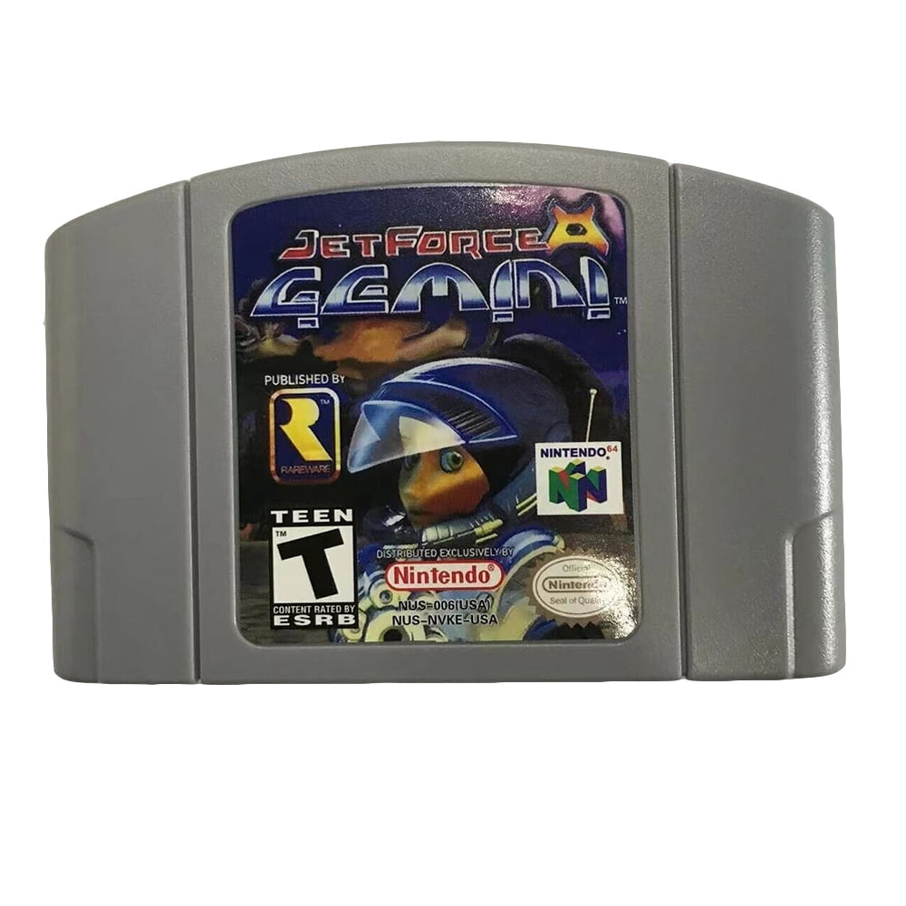 N64 Game Jet Force Gemini Games Cartridge Card for 64 N64 Console (US ...