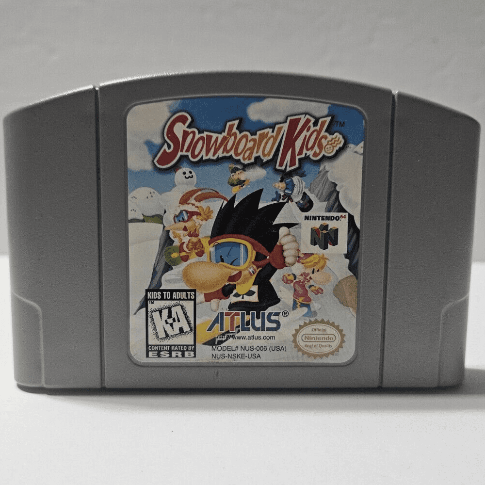 N64 Game Snowboard Kids Games Cartridge Card for 64 N64 Console (US ...
