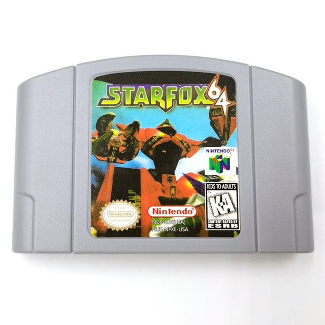 N64 Game Star Fox 64 Games Cartridge Card for 64 N64 Console (US ...