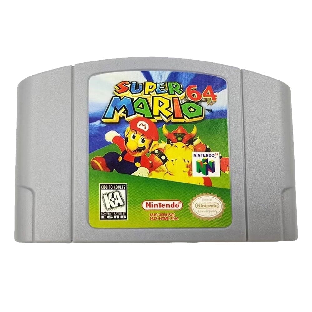 N64 Game Super Mario 64 Games Cartridge Card for 64 N64 Console US ...