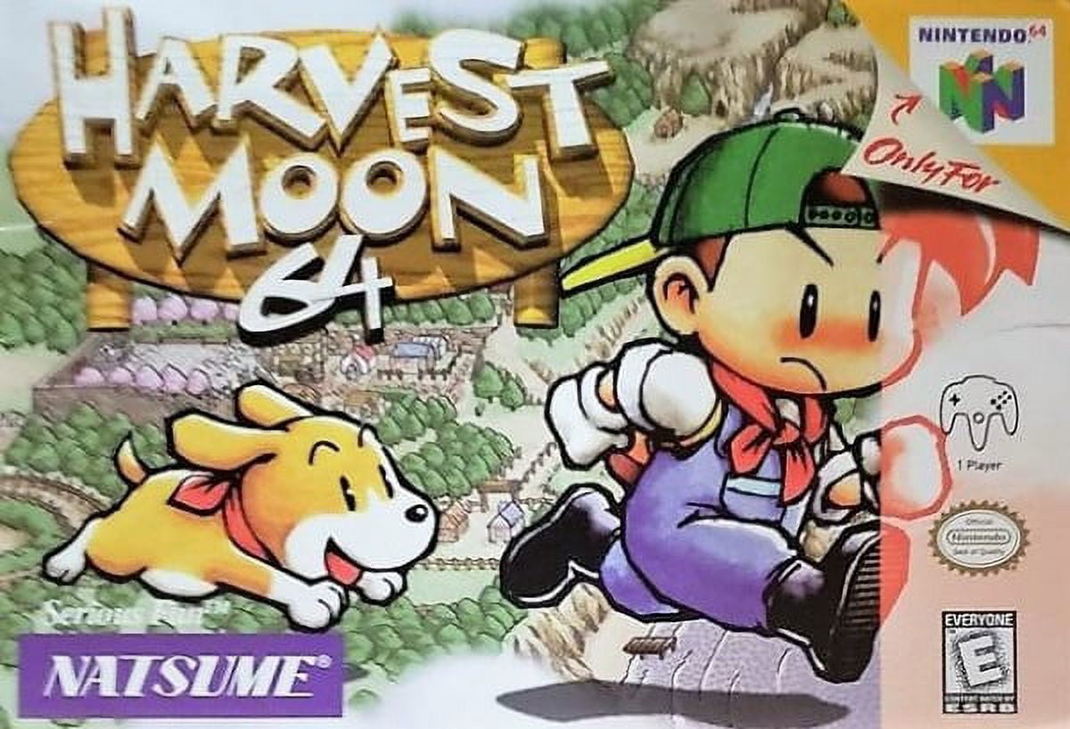 N64 Game US Version of Harvest Moon 64 - Walmart.com