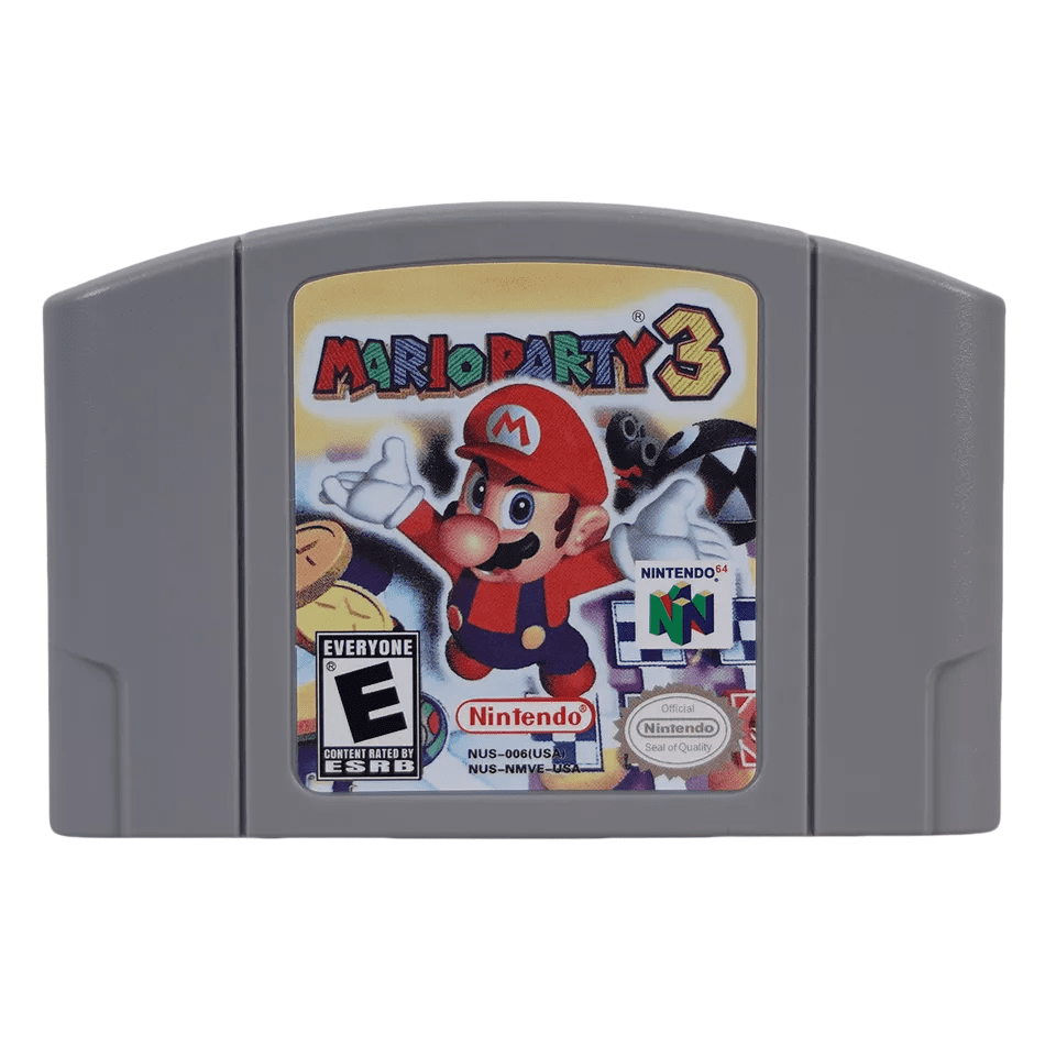 N64 Games Mario Party 3 Game Cartridge US NTSC - Mario Party 3 N64 ...