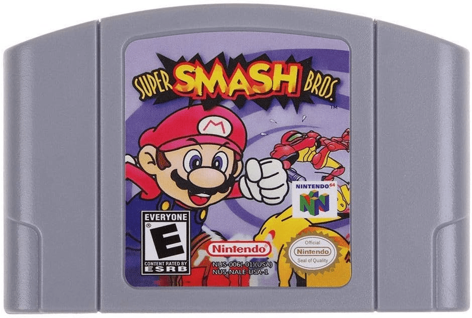 N64 Games Super Smash BROS. Game Cartridge US NTSC - Super Smash Bros ...