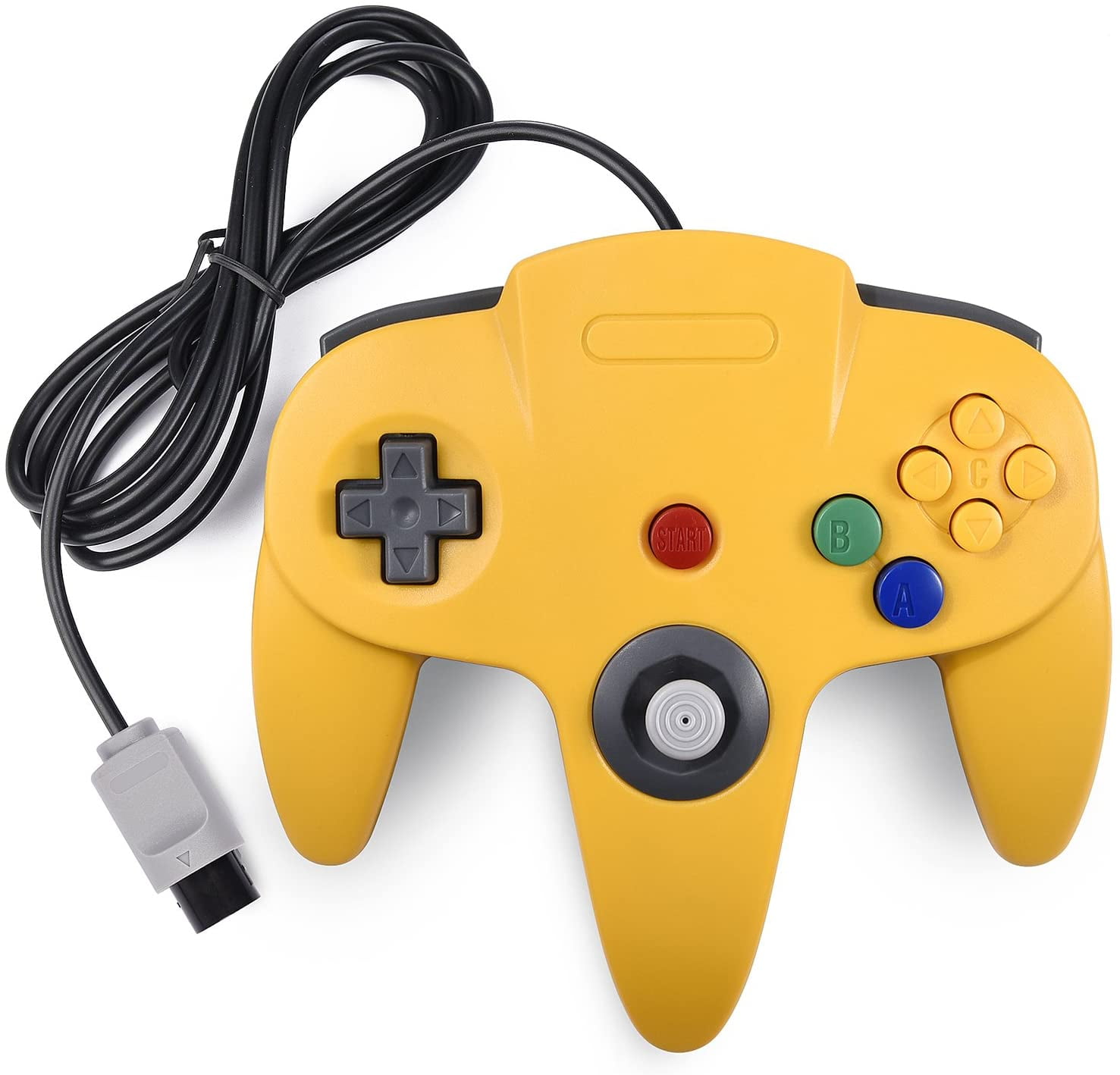 N64 Gaming Classic Controller, LUXMO Retro N64 Gaming Gamepad Joystick ...