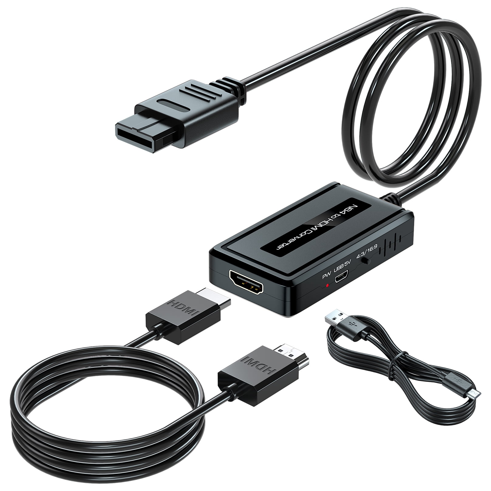 N64 HDMI Converter, HDMI Cable Connector for Nintendo 64, Gamecube ...