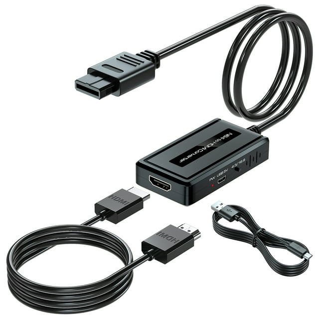 N64 HDMI Converter, HDMI Cable Connector for Nintendo 64, Gamecube ...