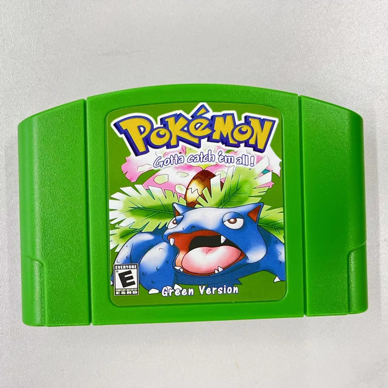 N64 Pocket Green Version Game Card US Version for Nintendo 64-Nintendo ...