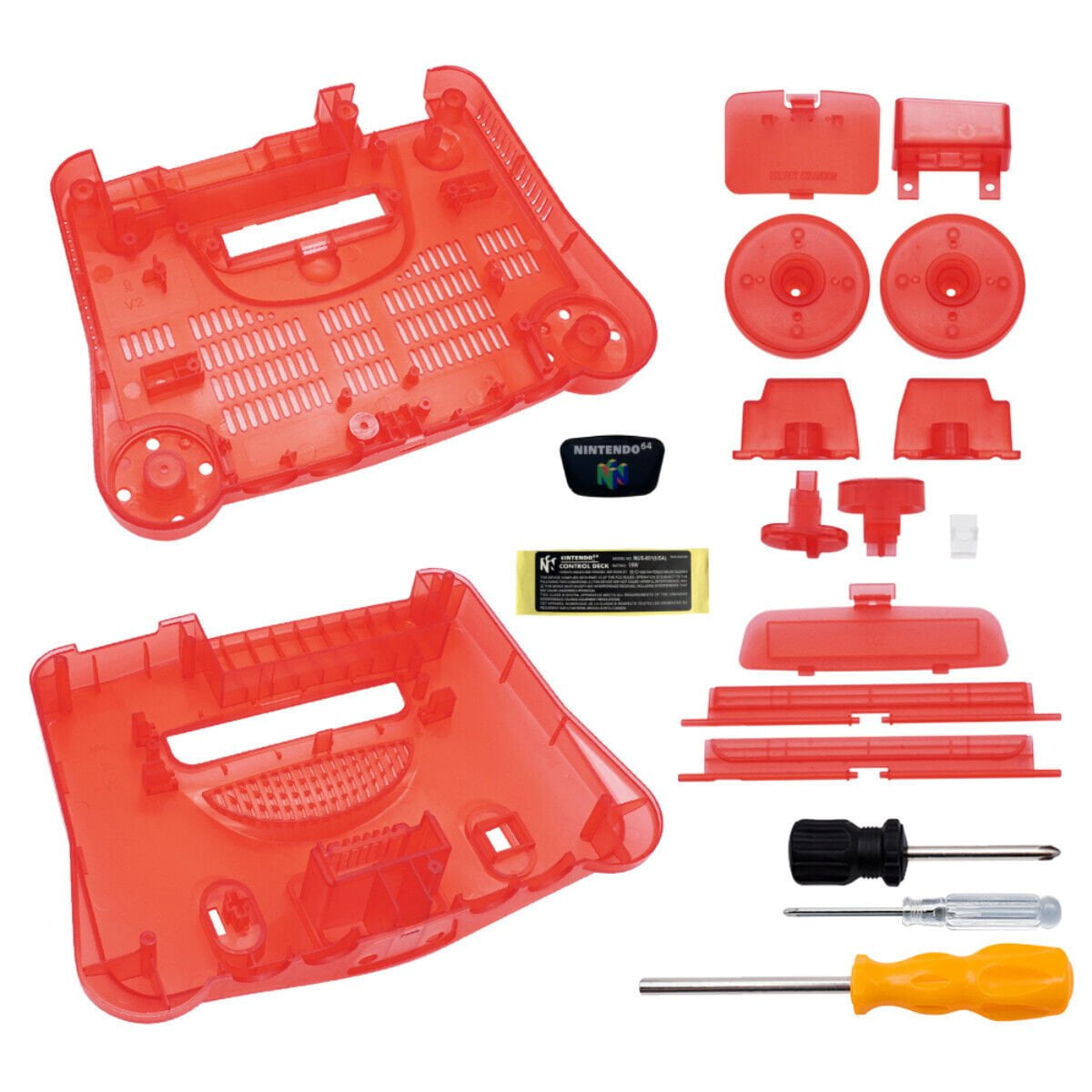 N64 Shell Cover Replacement for Nintendo 64 Console Housing Case ...