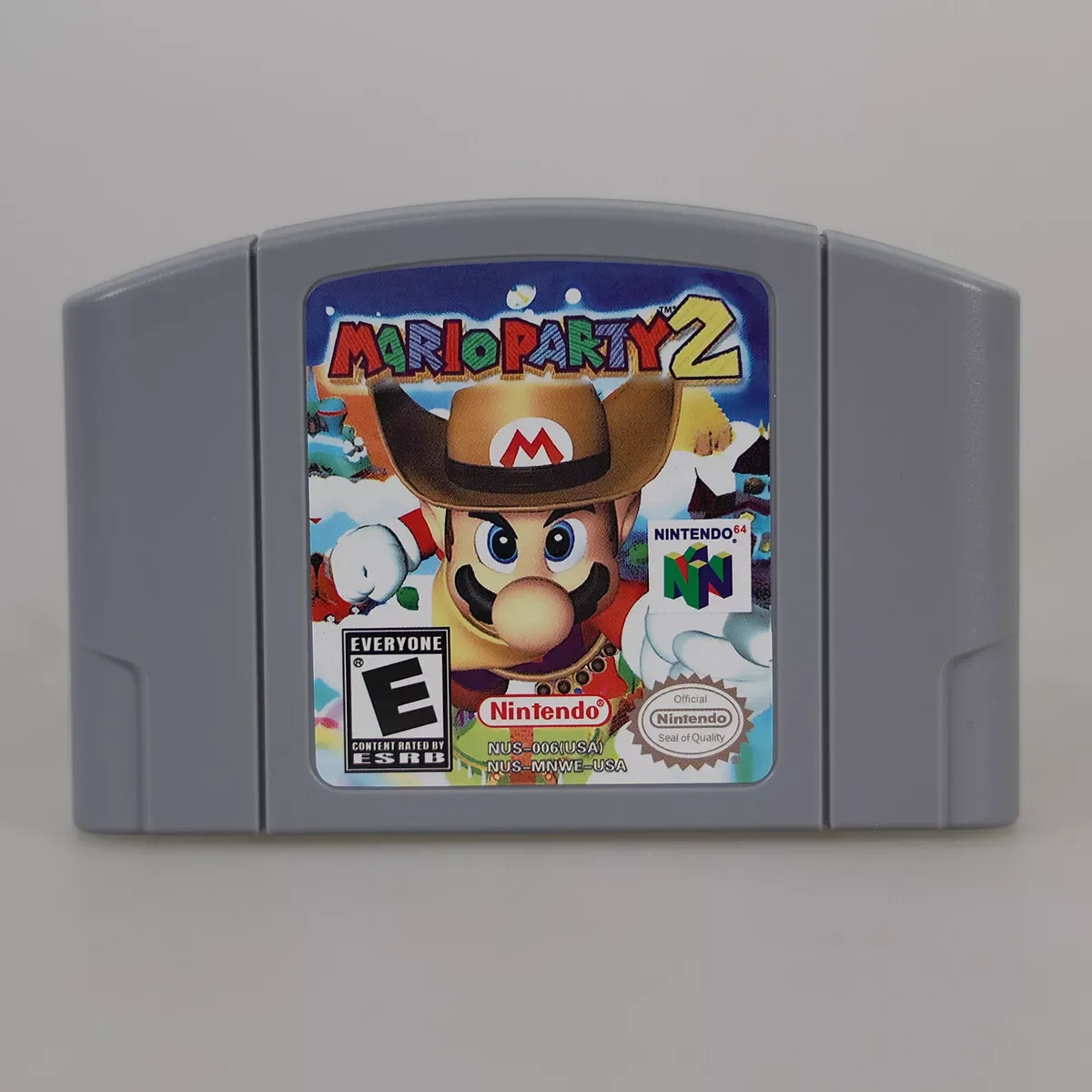 N64 game card Mario Party 2 NTSC Version cartridge - Walmart.com