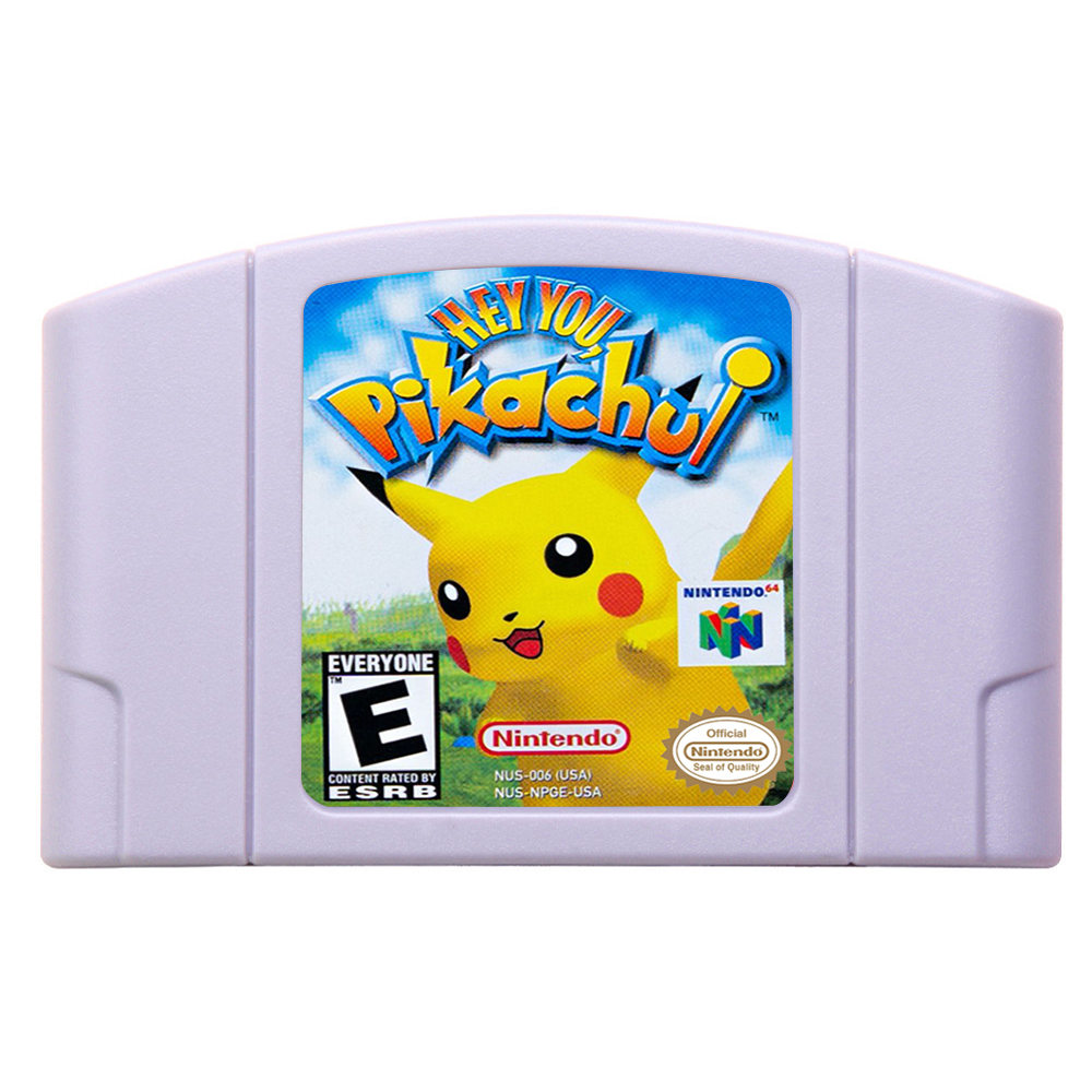 Hey Pikachu N64