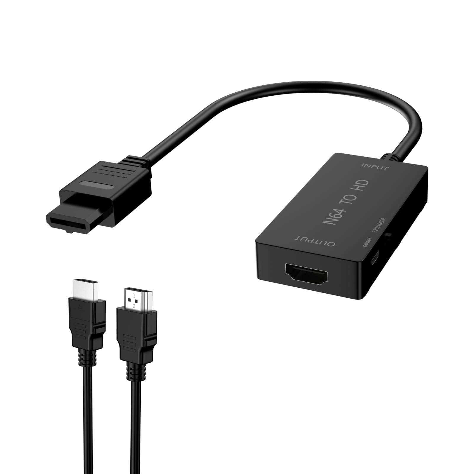 N64 to HDMI Converter, Gamecube HDMI Adapter, Compatible with N64/SNES ...