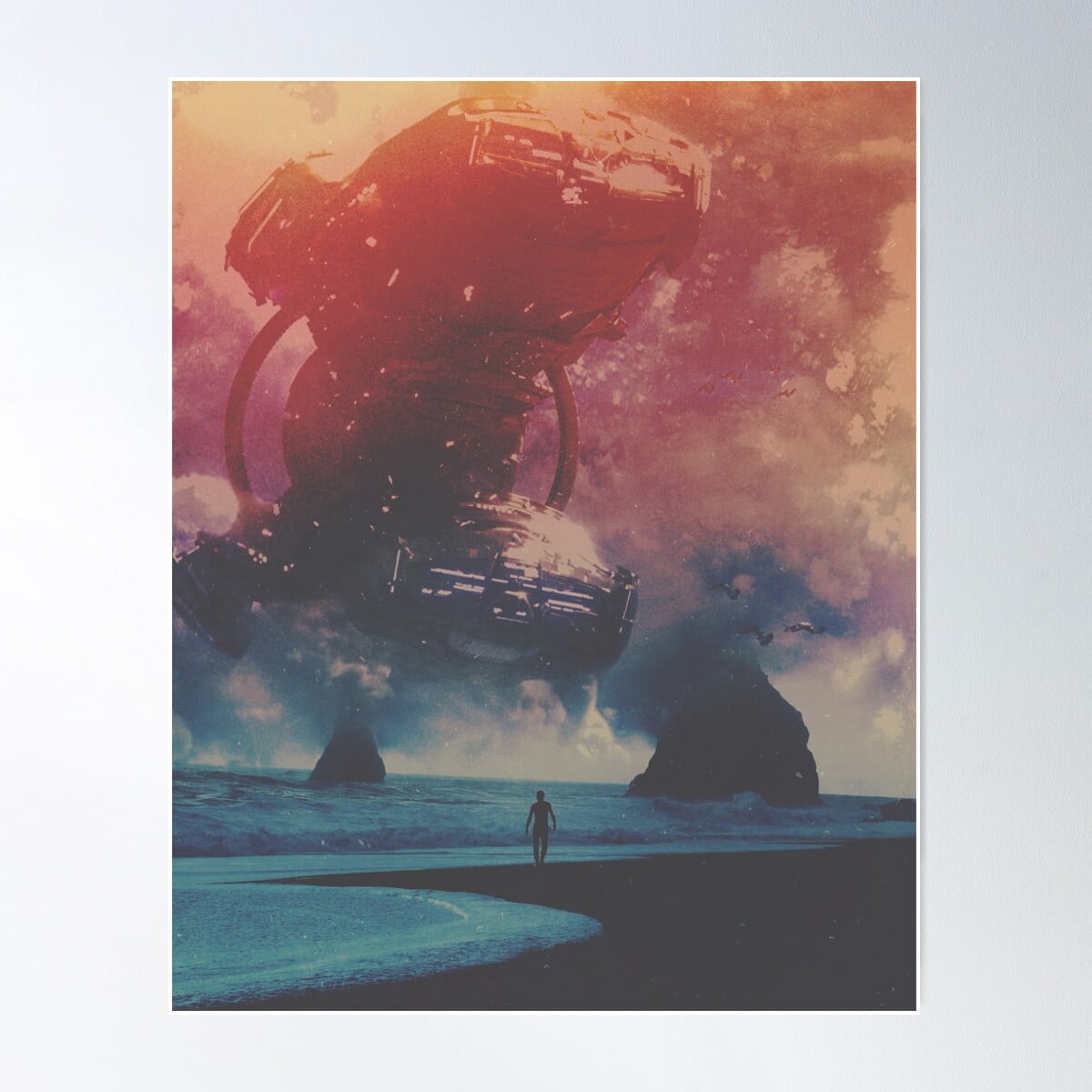 N7 Day - Mass Effect Poster Wall Art, Modern Wall Decor For Living Room ...