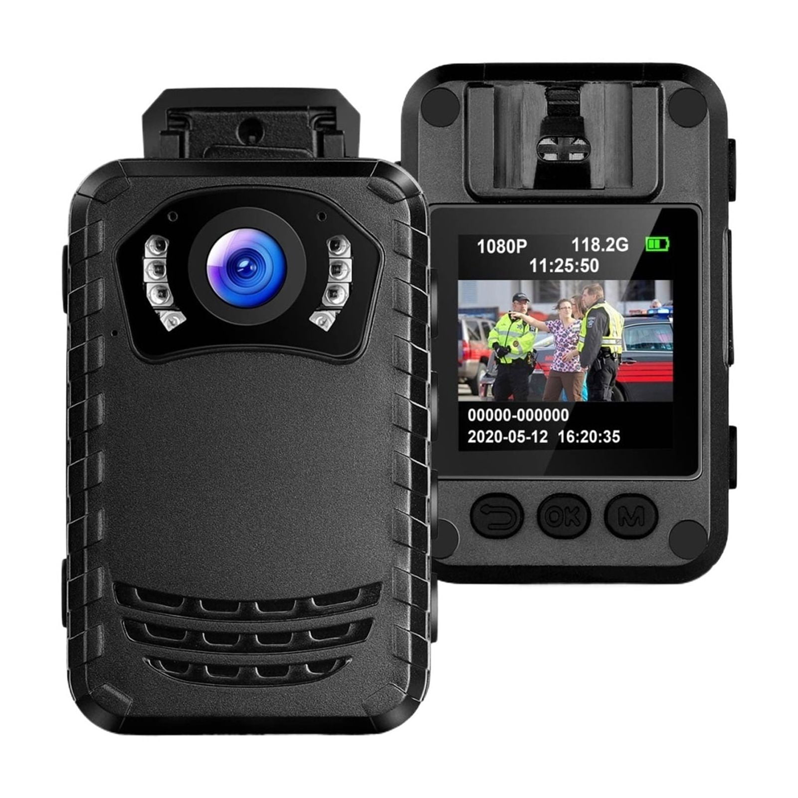 N9 Mini Body Camera Full HD 1296P Small Portable Night Vision Police ...