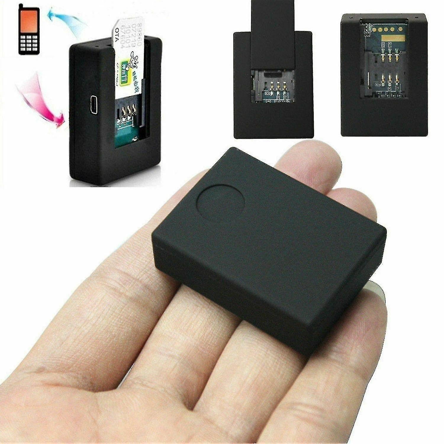 N9 Mini Gsm Audio Interceptor Bug with 2 Microphones Sound Alarm Device ...