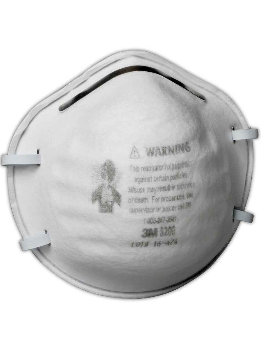 ** N95 Particle Respirator 8200 Mask, 20/Box ** - Walmart.com
