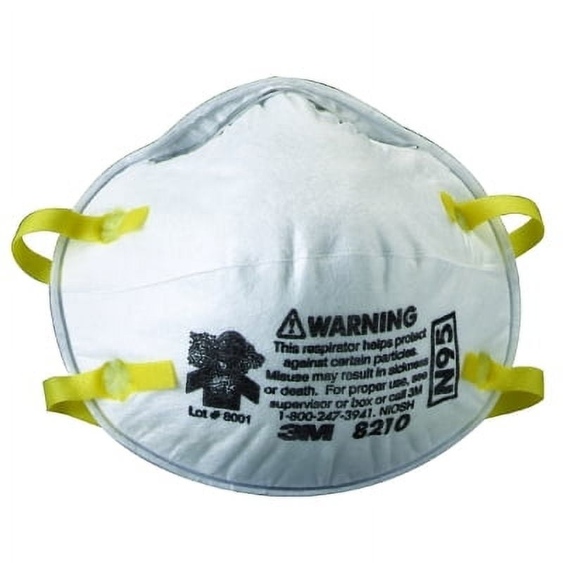 N95 Particulate Respirator, Half Facepiece, Filter, One Size | Bundle ...
