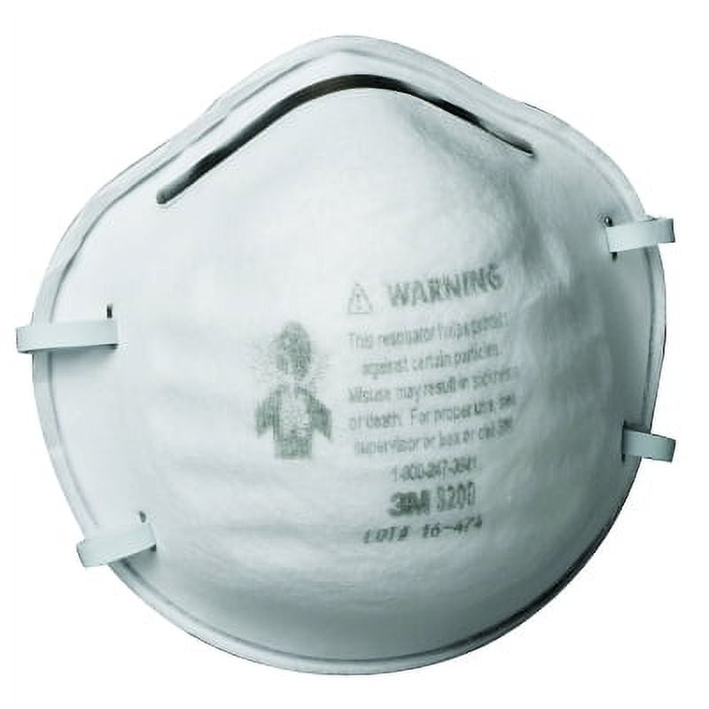 N95 Particulate Respirator, Half Facepiece, Two Fixed Straps, Non-Oil ...