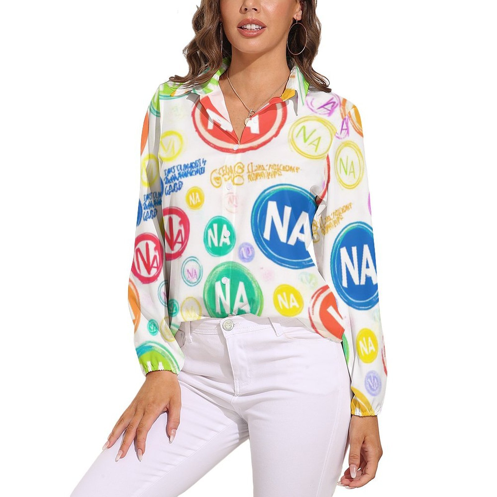NA Narcotics Anonymous Colorful Symbols And Logo Gifts-1 Vntage Casual ...