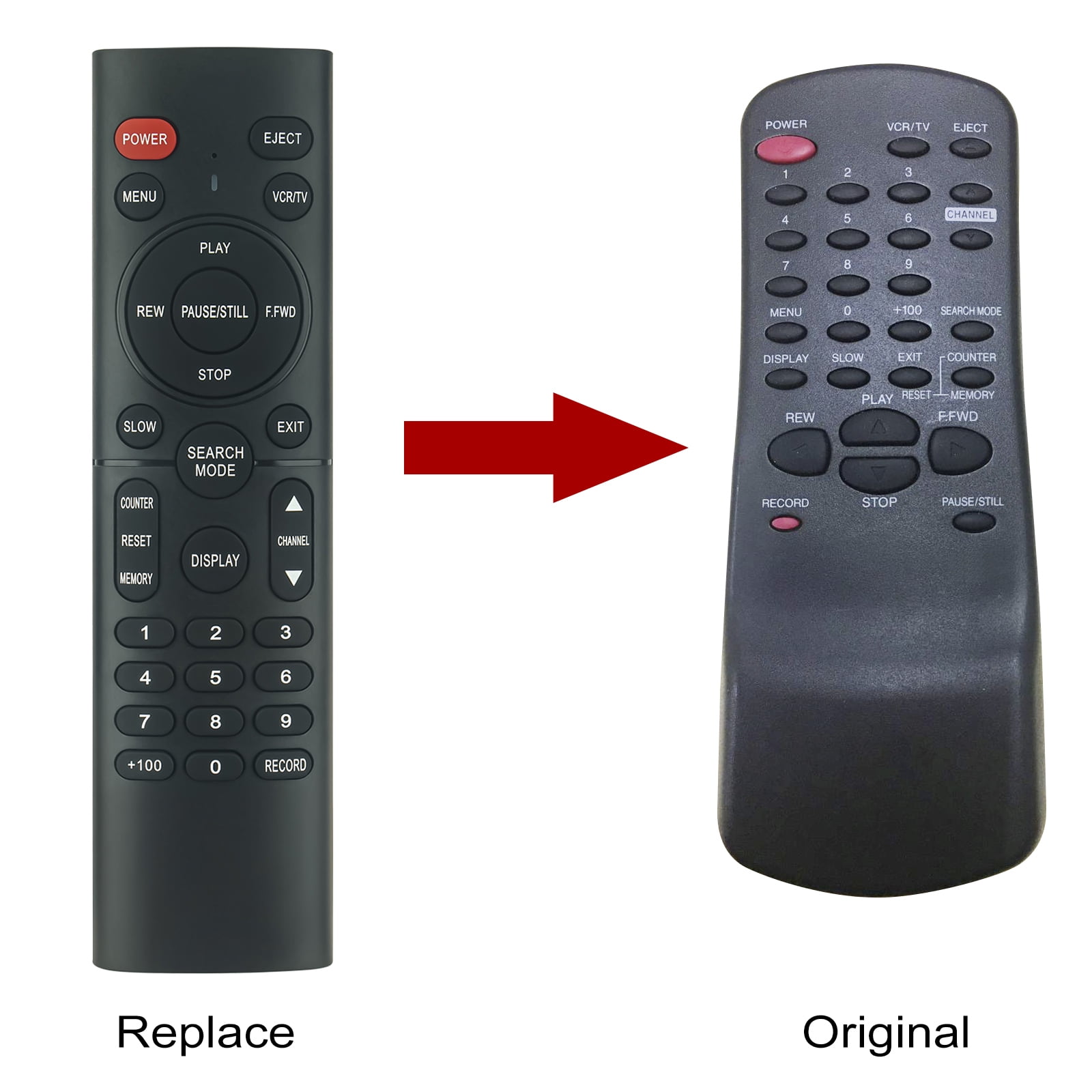 NA351 Replacement Remote Control Fit for Magnavox Funai Emerson ...