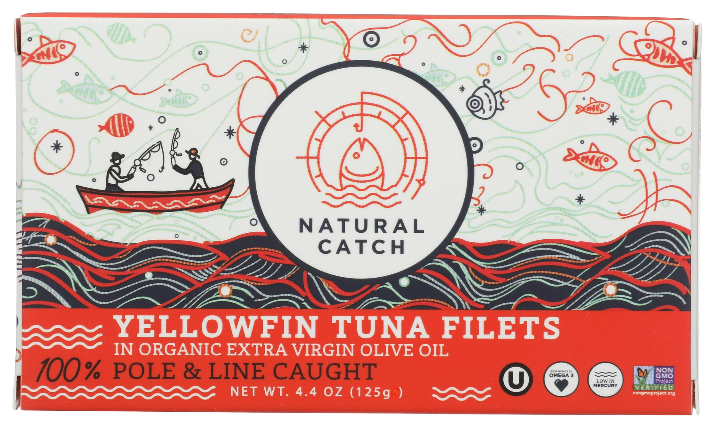 Natural Catch Yellowfin Tuna Filets 4.4 oz - Walmart.com
