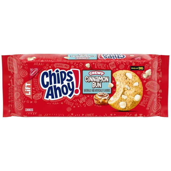 NABISCO CHIPS AHOY! CHEWY CINNAMON BUN COOKIES 9.58 OZ - Walmart.com