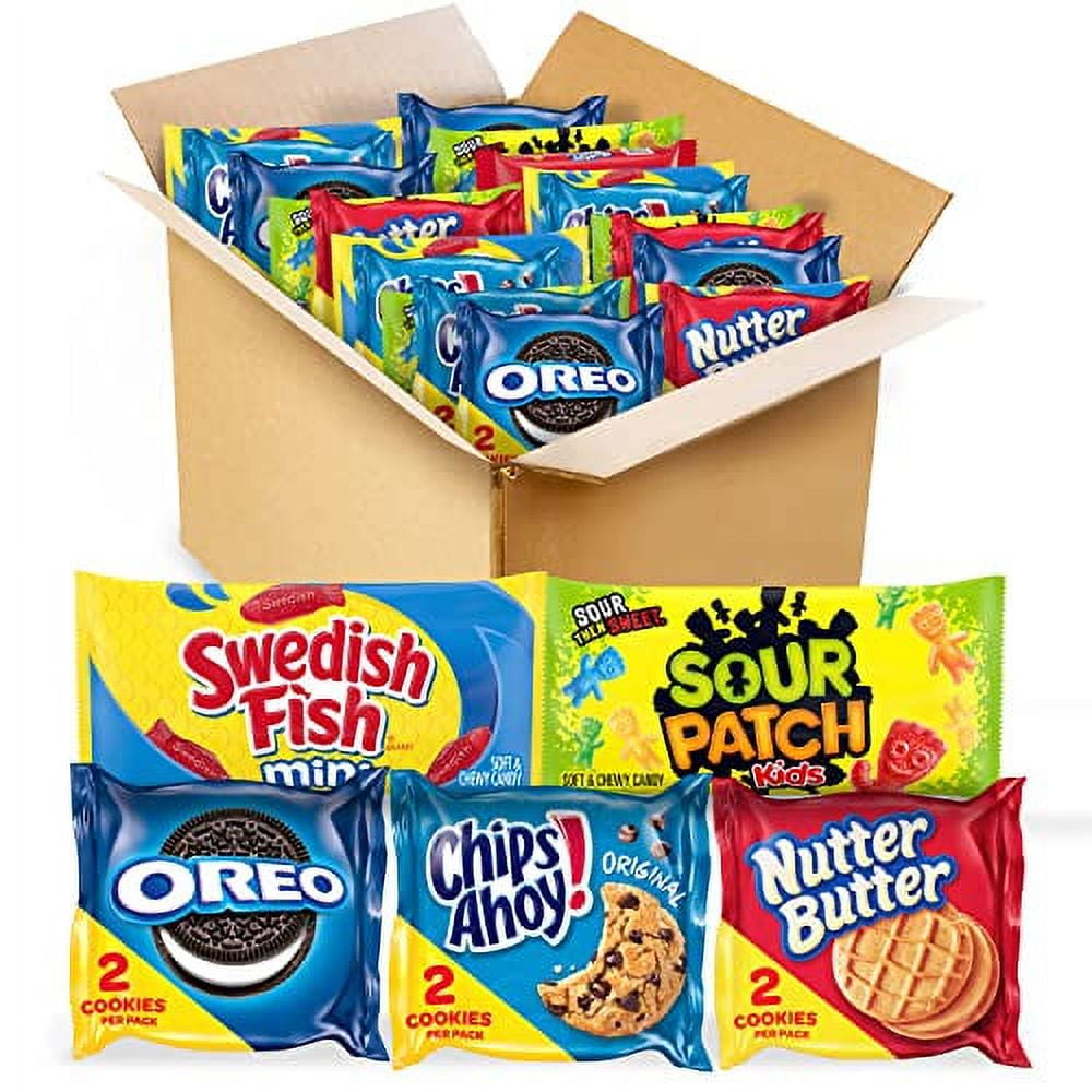 NABISCO Oreo, Chips Ahoy!, Sour Patch Kids & Swedish Fish Cookies ...