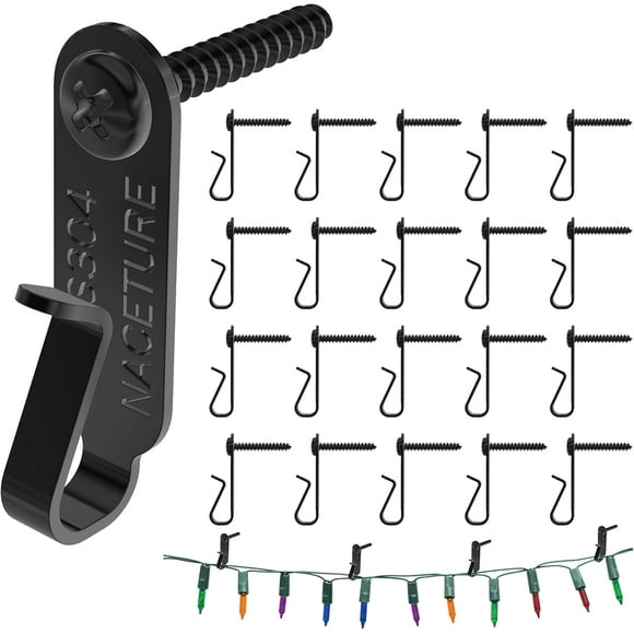 Christmas Light Clips in Hooks - Walmart.com