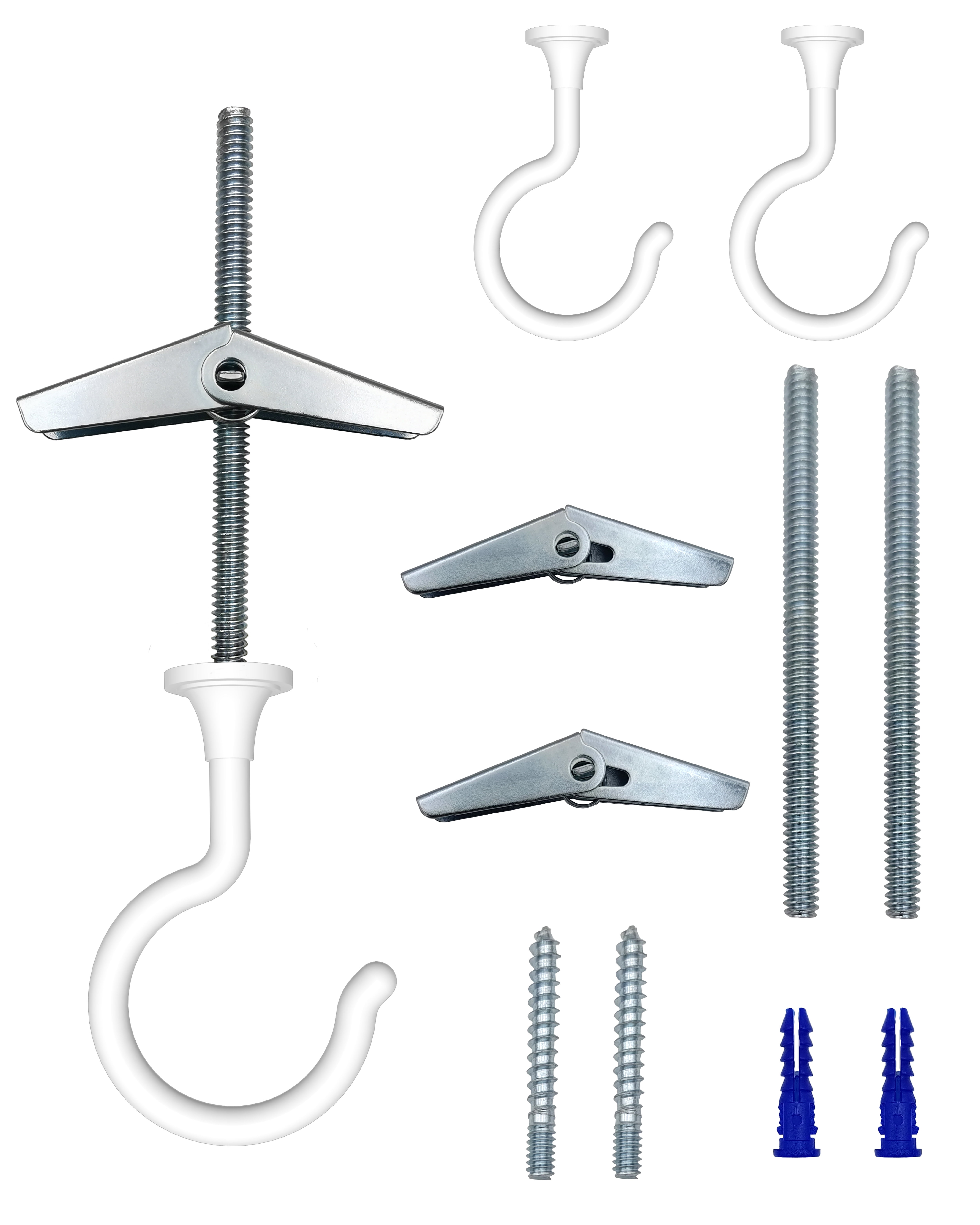 NACEUTRE Zinc Large Swag Hooks for Ceiling Hanging - Installation for ...