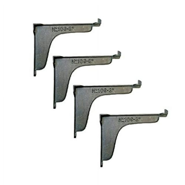 NACH Borris Series Railway Shelf Bracket, Wall Mount, Small Heavy Duty ...