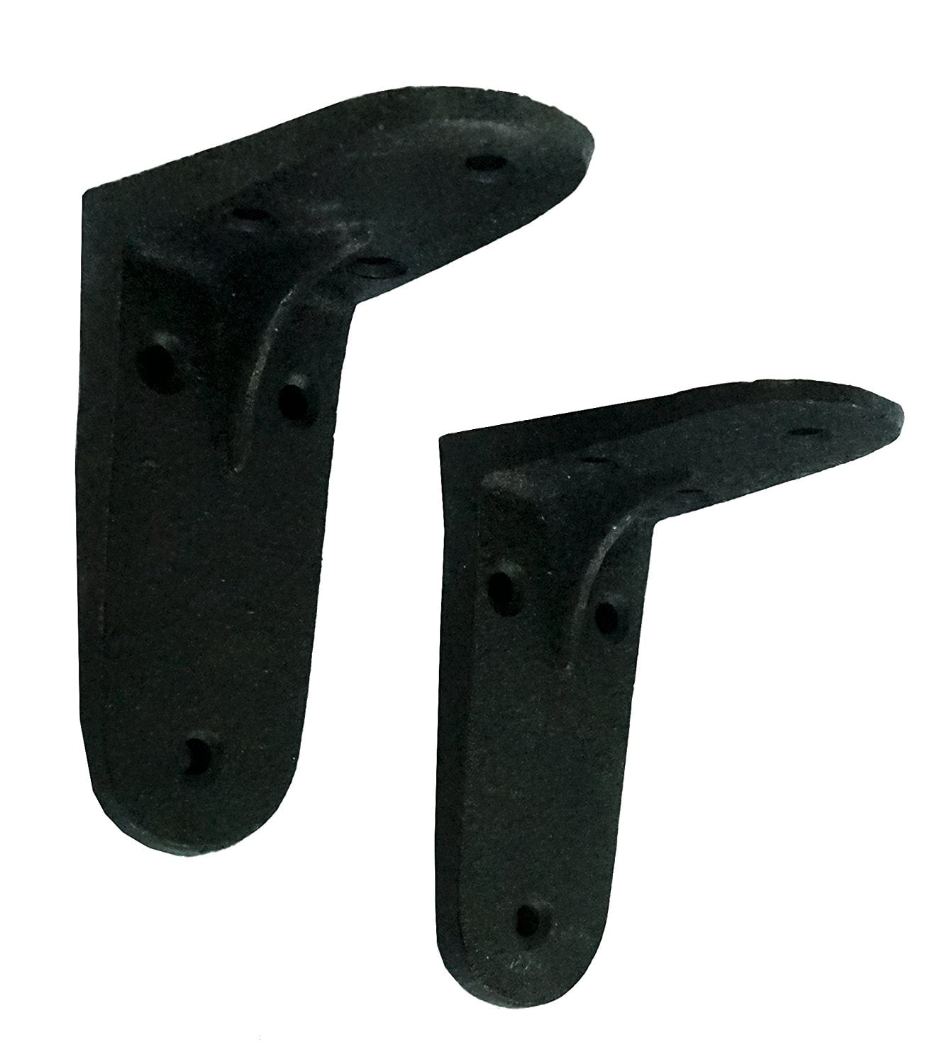 NACH Borris Wall Shelf Brackets, Large Shelf Mounting Bracket, Pack of ...