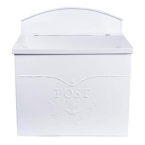 NACH Chelsea POST Classic Metal Mailbox, Vintage European Wall Mount ...