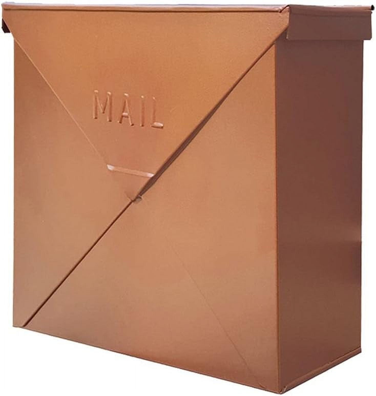 NACH Chicago Metal Mailbox, Max Rust Protection Wall Mount Mailboxes ...
