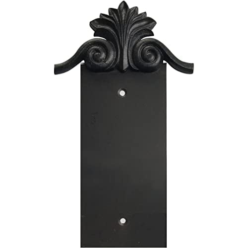 NACH Crested House Address Sign, Outdoor Address Plaque, Cast Iron ...