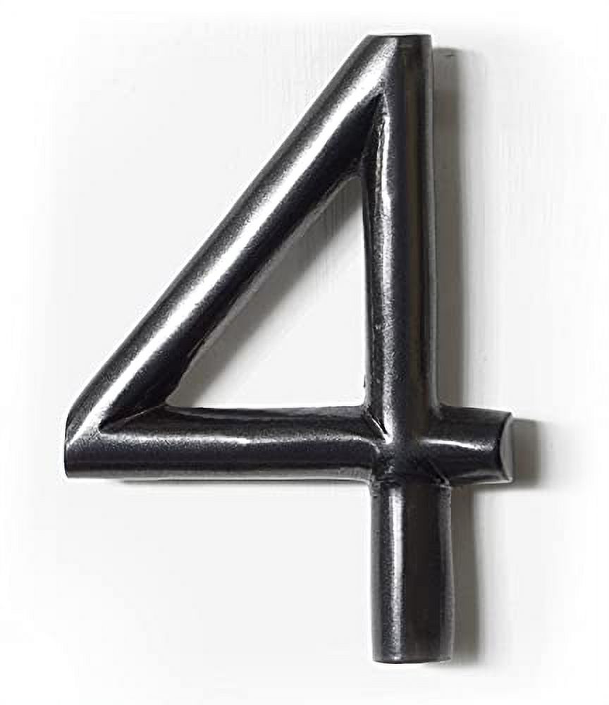 NACH Floating Mount Aluminum Home Address #4, Metal Modern House ...