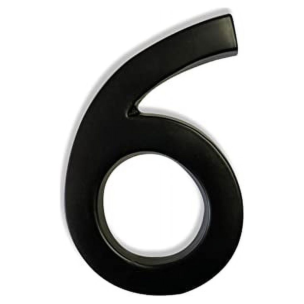NUM-6-S 6 Inch High Number 6 - Walmart.com