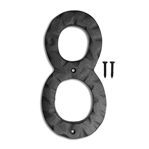 Cast Iron House Number