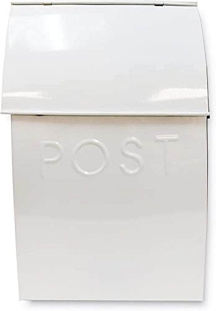 NACH Milano Pointed Mailbox - Rustic Mailboxes for Outside with ...