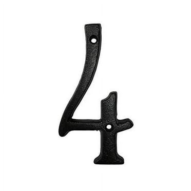 Village Wrought Iron Number Decorative 7 Small - Walmart.com