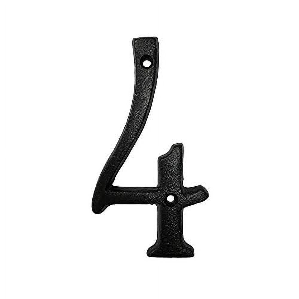 Village Wrought Iron Number Decorative 7 Small - Walmart.com