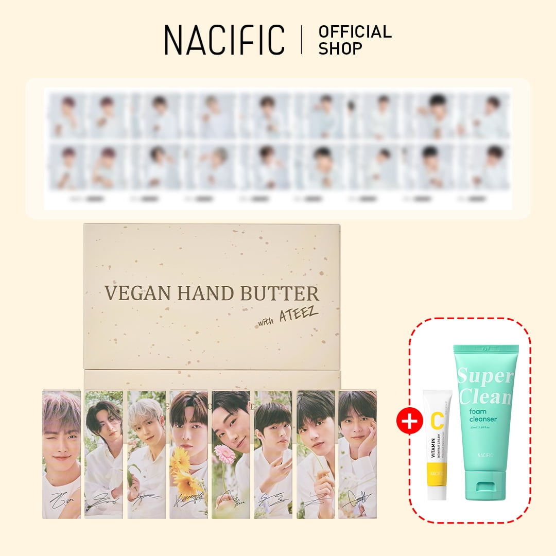 NACIFIC x ATEEZ IN BLOOM Vegan Hand Butter Set, Korean Body Care ...