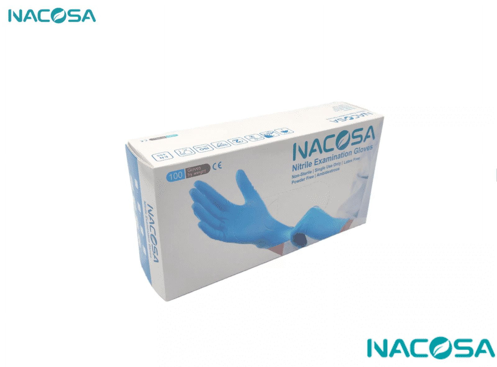 NACOSA Nitrile Examination Gloves - Walmart.com
