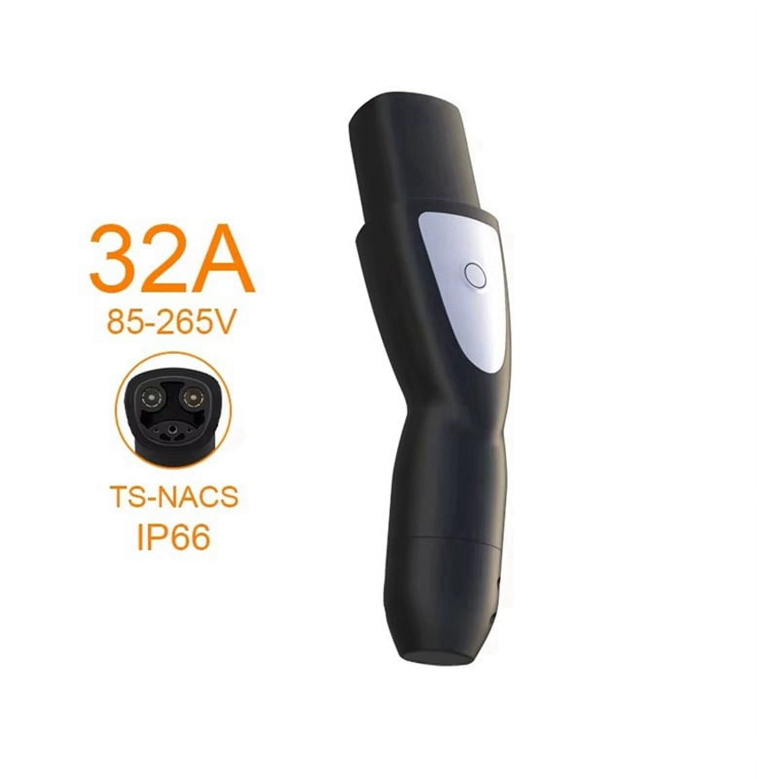 -NACS Socket EV Charger Plug Adapter One-Touch Wireless Open of ...