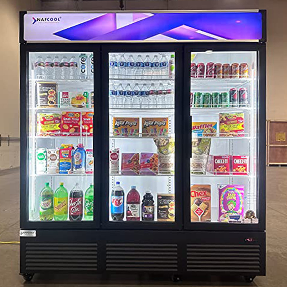 Premium Levella Commercial Display Refrigerator, Single Glass Door ...