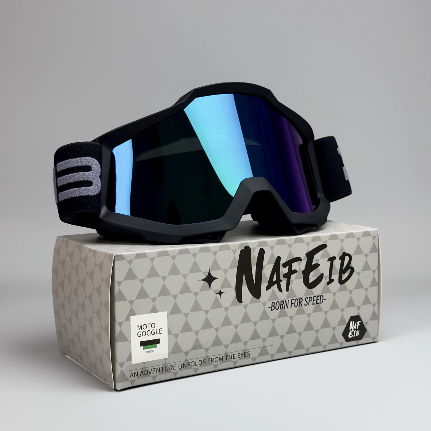NAFEIB Motorcycle Goggles N17 Motocross Cycling Glasses Outdoor Off ...
