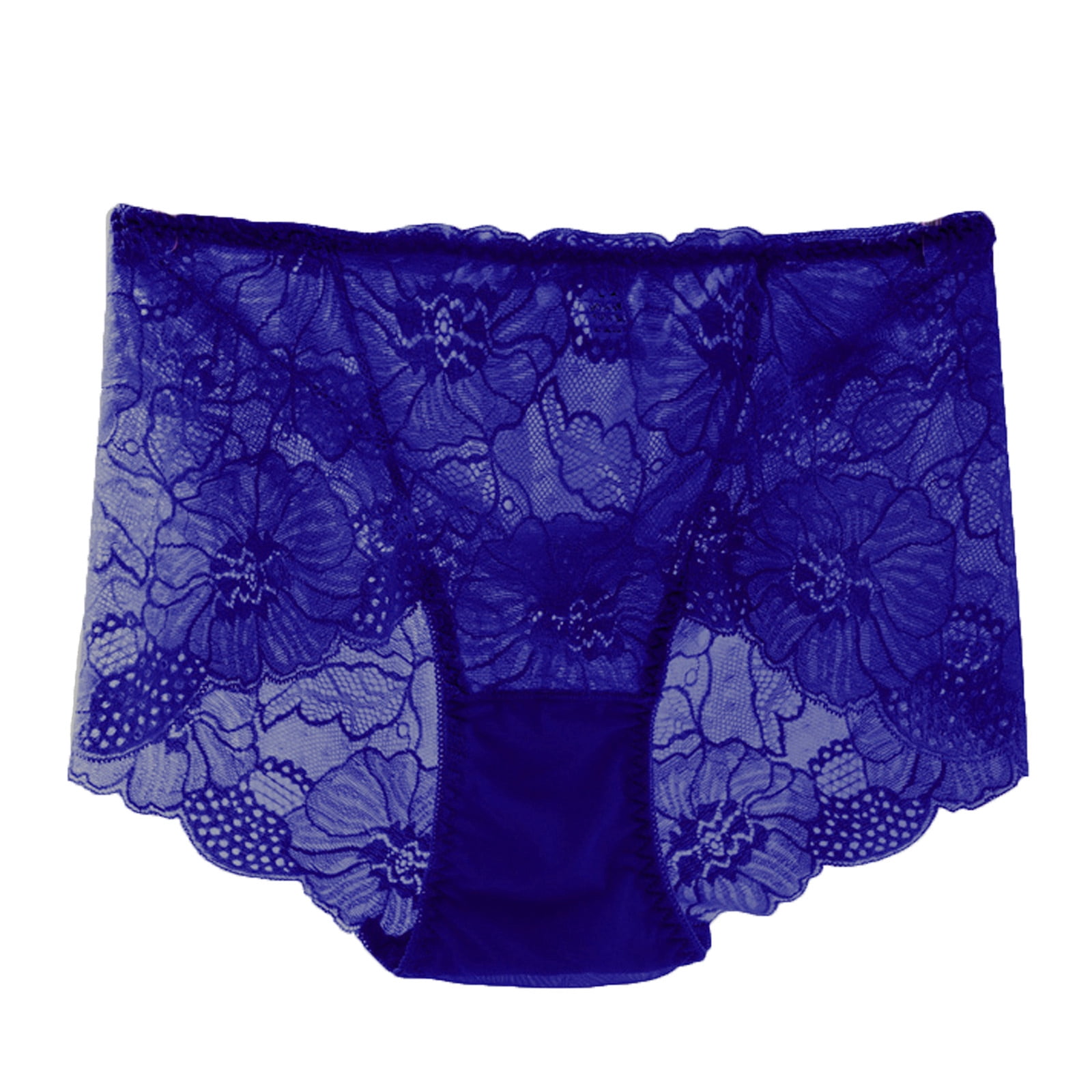 NAFUU Women's Plus Size Underwear Ladies Sexy Lace High Waisted Panties ...