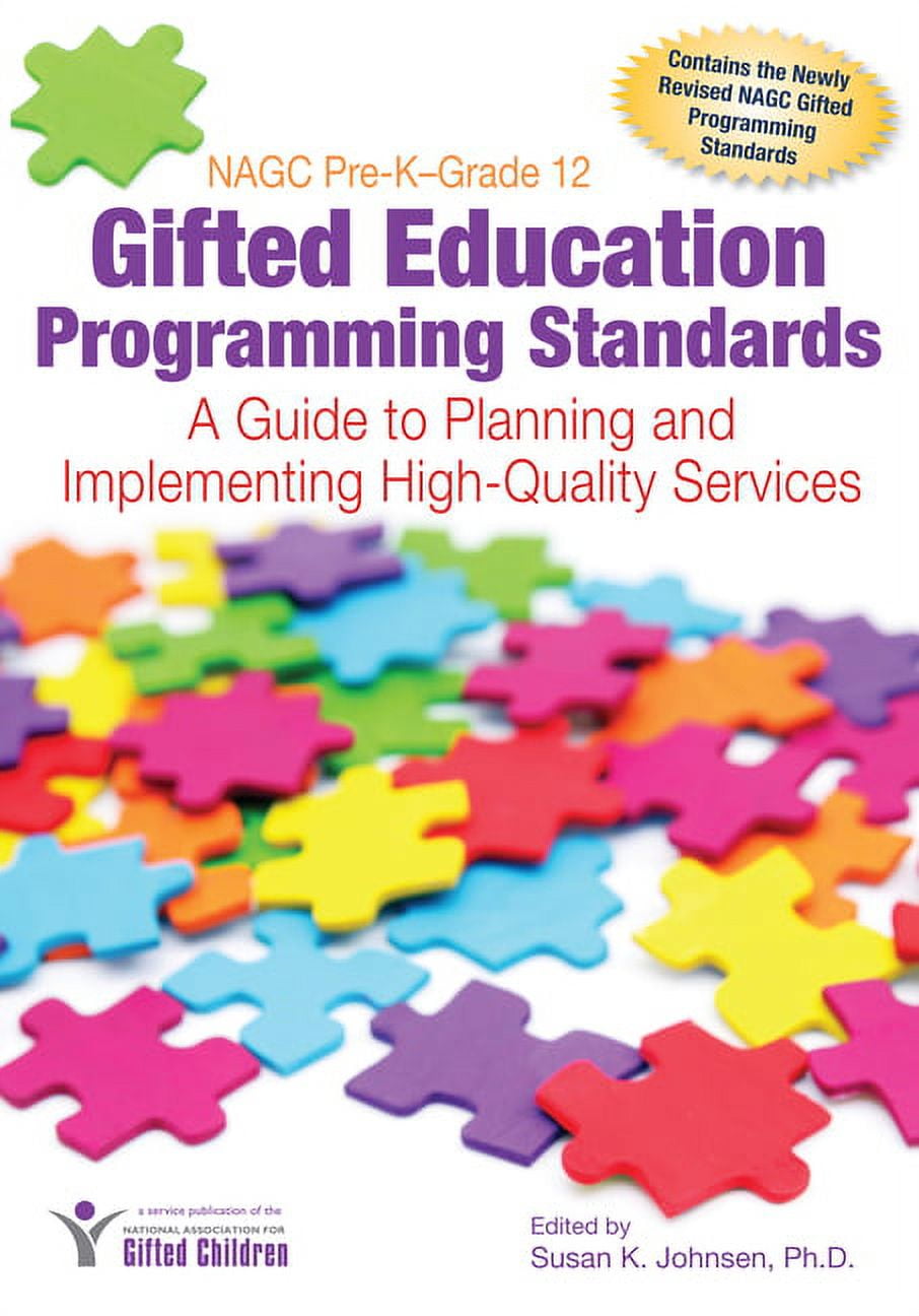 NAGC Pre-K?Grade 12 Gifted Education Programming Standards - Walmart.com
