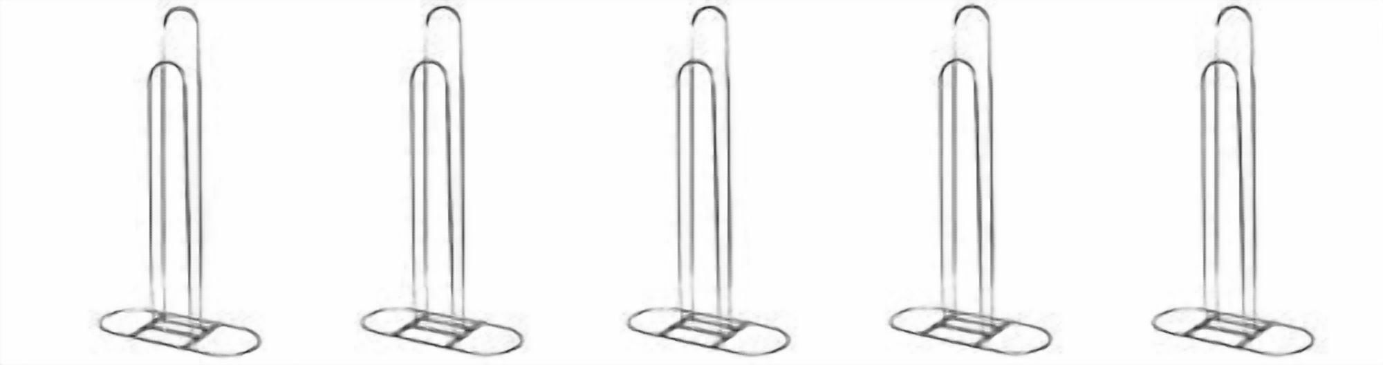 NAHANCO 101-5 Hanger Stacker Screw Together Assembly (5-Pack),Chrome ...